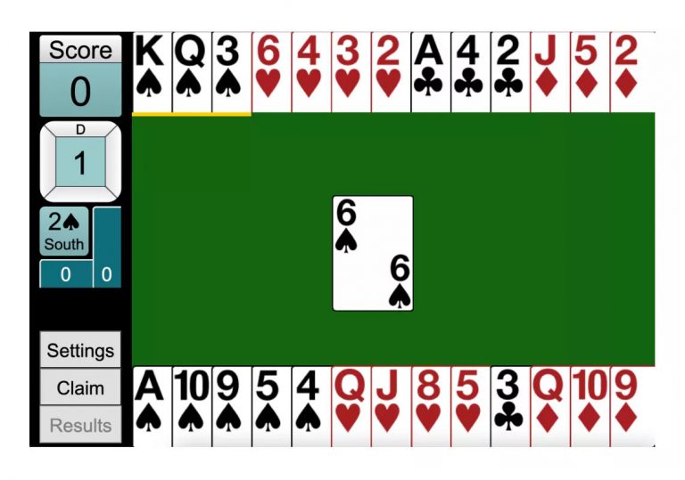 Her kan du prøve å spille bridge : Juniorbridge