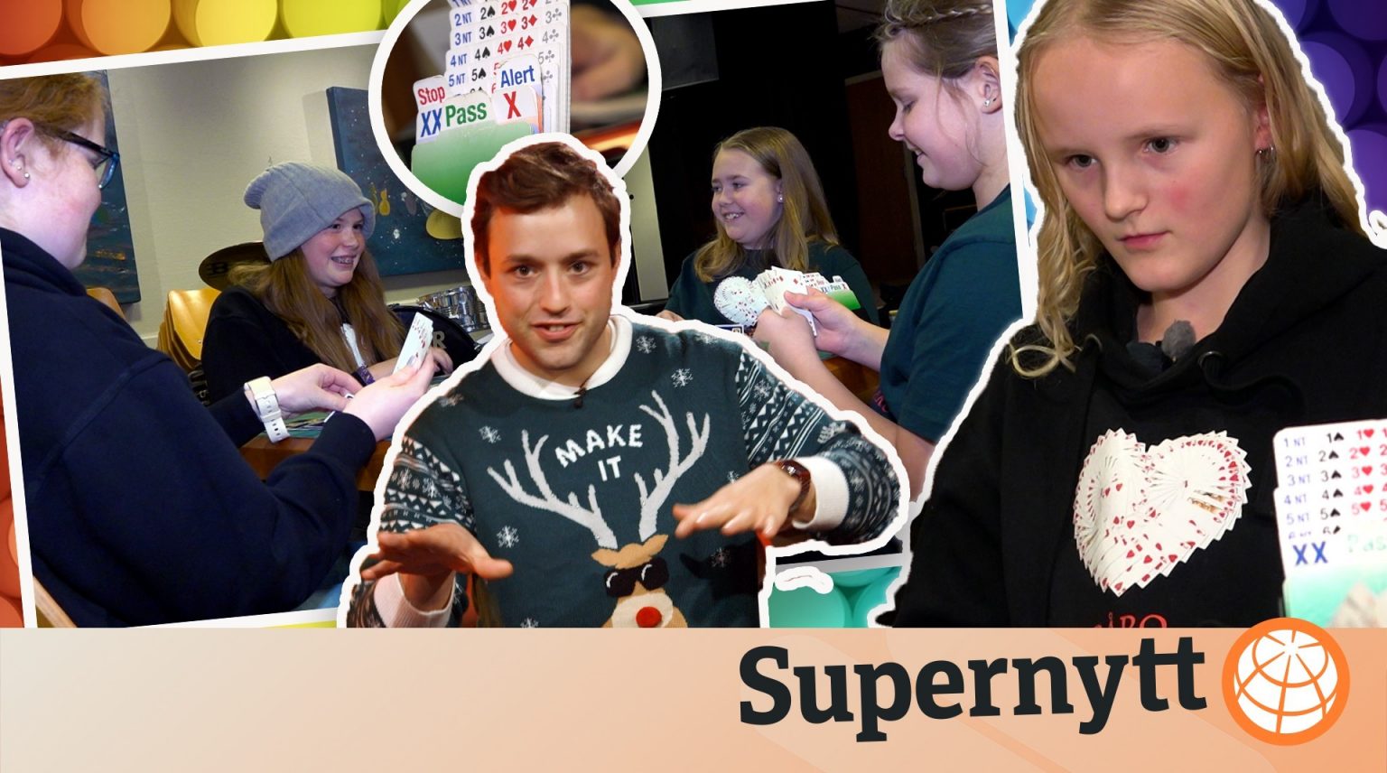 Se bridge på Supernytt : Juniorbridge